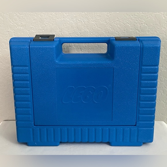 Lego | Toys | Lego Vintage 985 Blue Hard Plastic Storage Travel Case ...